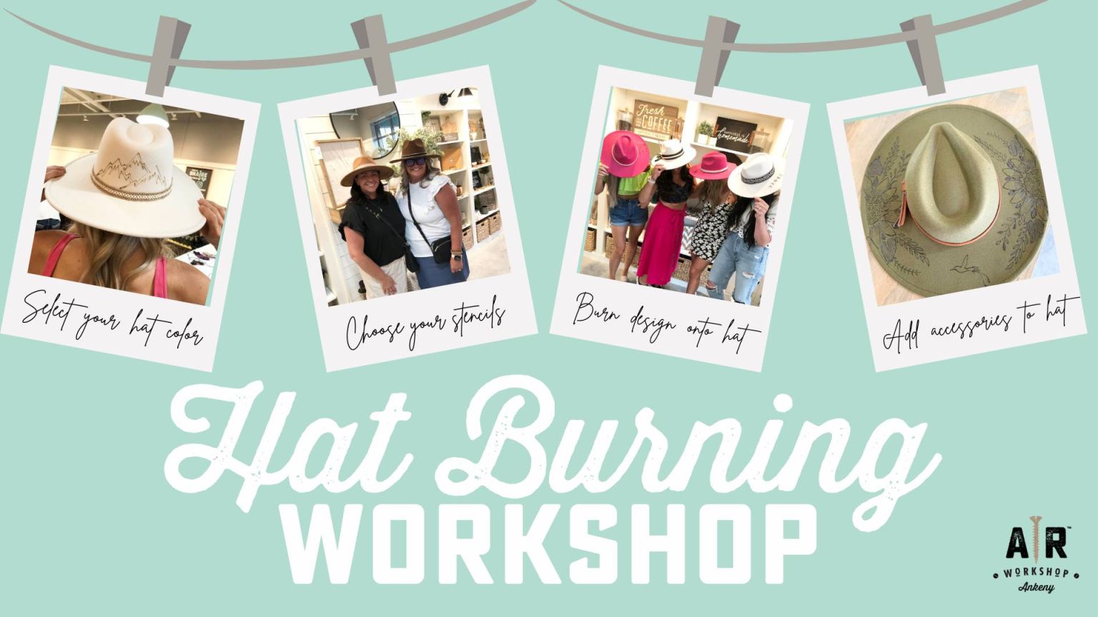 Hat Burning Workshop - The District at Prairie Trail